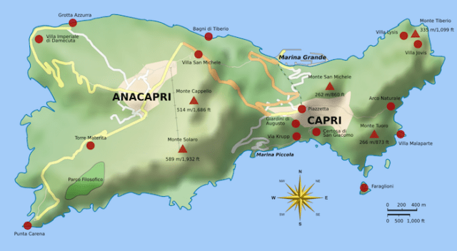 Qué visitar en la isla de Capri