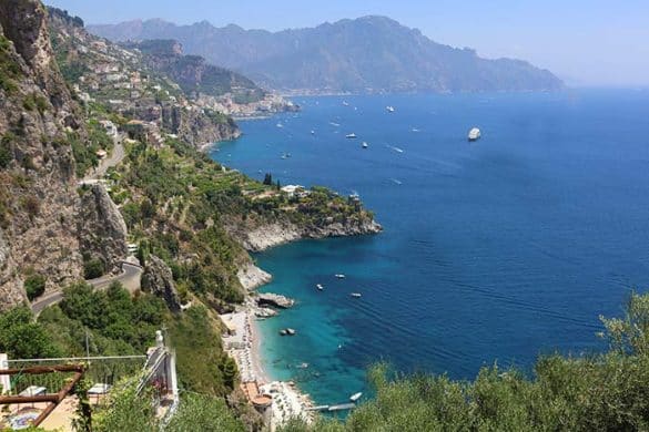 Ruta por la Costa Amalfitana: MAPA e itinerario completo